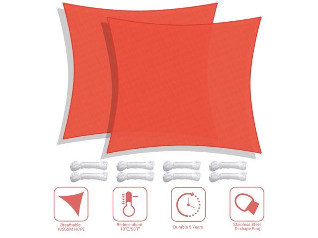 Click here for Yescom 2 Pack 23x22 Ft 97 UV Block Rectangle Sun S... prices