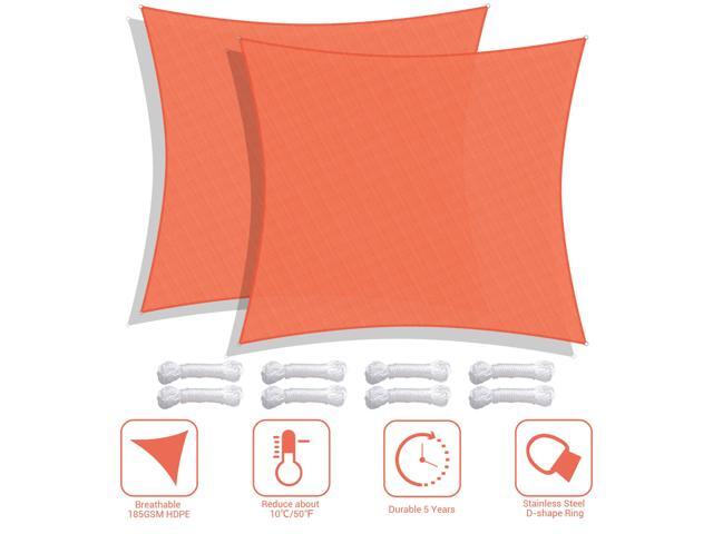 Click here for Yescom 2 Pack 23x22 Ft 97 UV Block Rectangle Sun S... prices