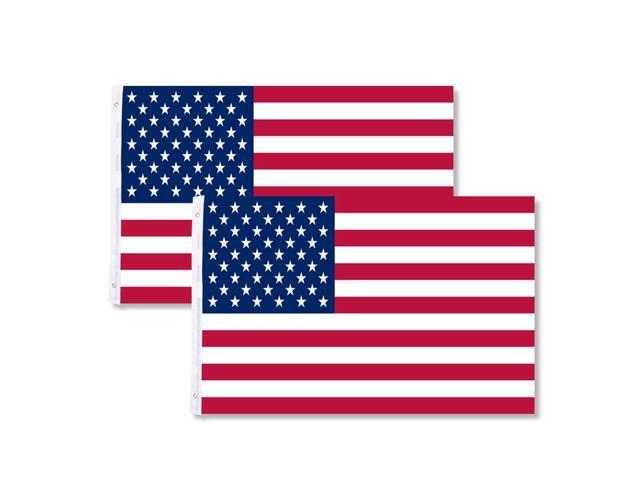 Click here for 2Pcs 3x5 FT American Flag U. S.A U. S. United Stat... prices