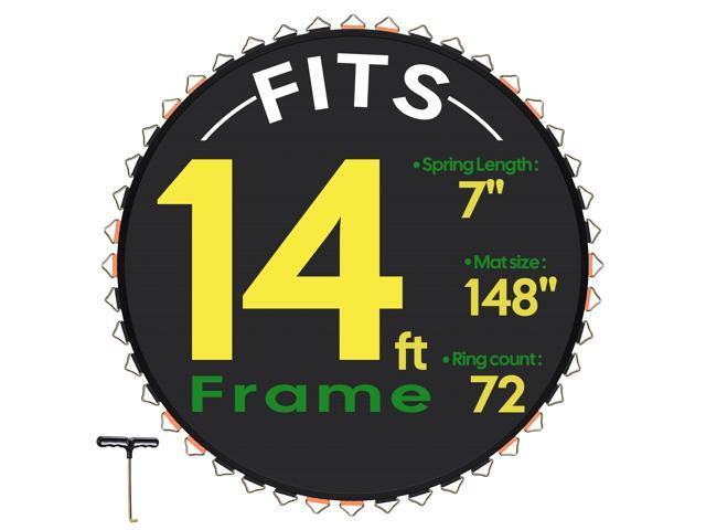 Click here for Yescom Trampoline Replacement Mat W/72V-Ring For 1... prices