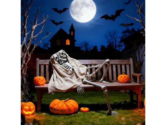 Click here for Yescom Life Size Skeleton Poseable Full Size Two H... prices