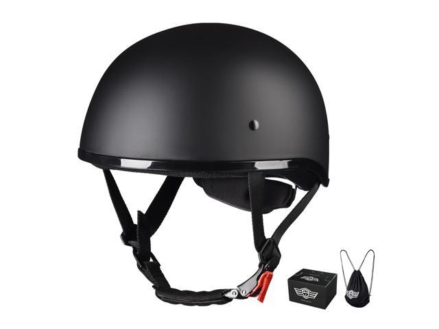 Click here for AHR Half Face German Style Motorcycle Helmet DOT C... prices
