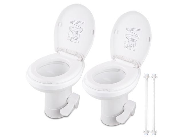 Click here for Yescom RV Toilet Gravity Flush Camper Toilet 20 Hi... prices