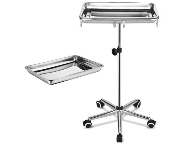 Click here for Yescom Mobile Mayo Stand Stainless Steel with Hand... prices