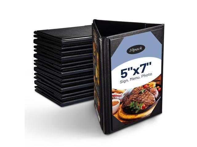Click here for WeChef 10 Pack 5x7 3 Sides Table Tent Holder Menu... prices