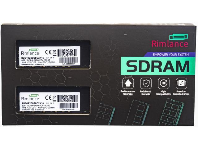 Click here for Rimlance 16GB (2X8GB) 1.2V DDR4 2400MHZ PC4-19200... prices