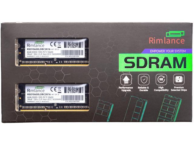 Click here for Rimlance 16GB (2X8GB) 1.35V DDR3 1333MHZ PC3-10600... prices