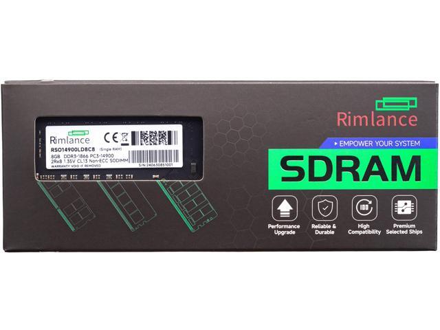 Click here for Rimlance 8GB (1X8GB) 1.35V DDR3 1866MHZ PC3-14900... prices