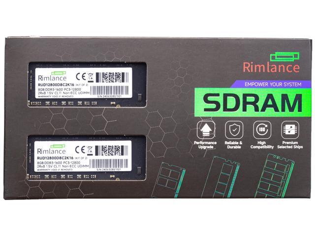 Click here for Rimlance 16GB (2X8GB) 1.5V DDR3 1600MHZ PC3-12800... prices