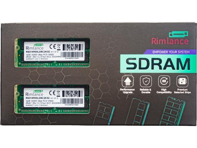 Click here for Rimlance 32GB (2X16GB) 1.35V DDR3 1866MHZ PC3-1490... prices