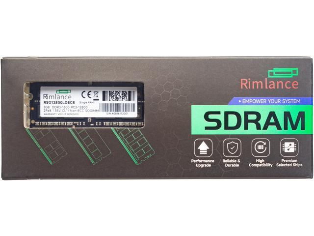 Click here for Rimlance 8GB (1X8GB) 1.35V DDR3 1600MHZ PC3-12800... prices