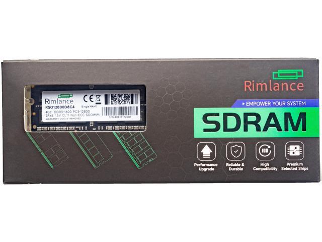 Click here for Rimlance 4GB (1X4GB) 1.5V DDR3 1600MHZ PC3-12800 S... prices