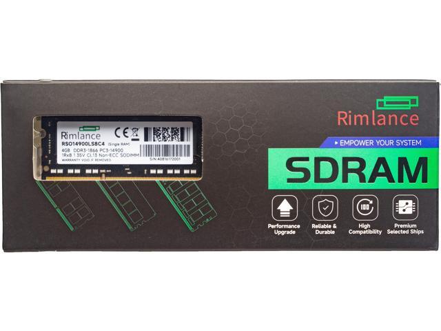Click here for Rimlance 4GB (1X4GB) 1.35V DDR3 1866MHZ PC3-14900... prices