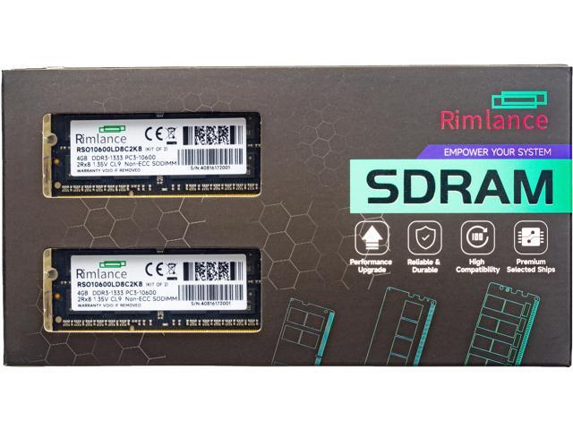 Click here for Rimlance 8GB (2X4GB) 1.35V DDR3 1333MHZ PC3-10600... prices