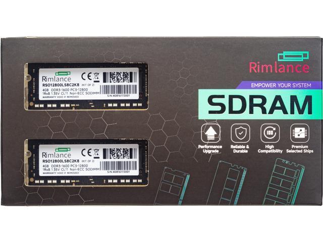 Click here for Rimlance 8GB (2X4GB) 1.35V DDR3 1600MHZ PC3-12800... prices