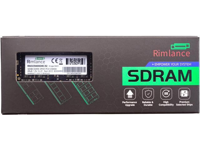 Click here for Rimlance 32GB (1X32GB) 1.2V DDR4 2933MHZ PC4-23400... prices