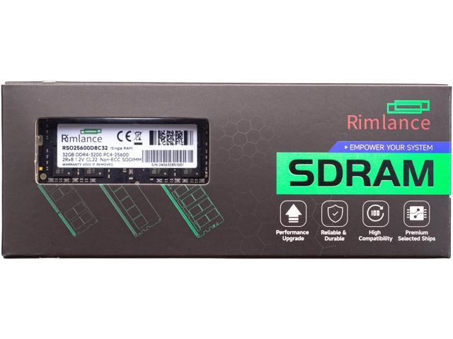 Click here for Rimlance 32GB (1X32GB) 1.2V DDR4 3200MHZ PC4-25600... prices