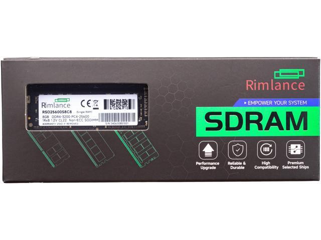 Click here for Rimlance 8GB (1X8GB) 1.2V DDR4 3200MHZ PC4-25600 S... prices