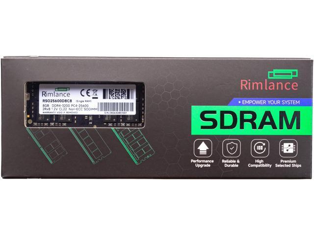 Click here for Rimlance 8GB (1X8GB) 1.2V DDR4 3200MHZ PC4-25600 S... prices