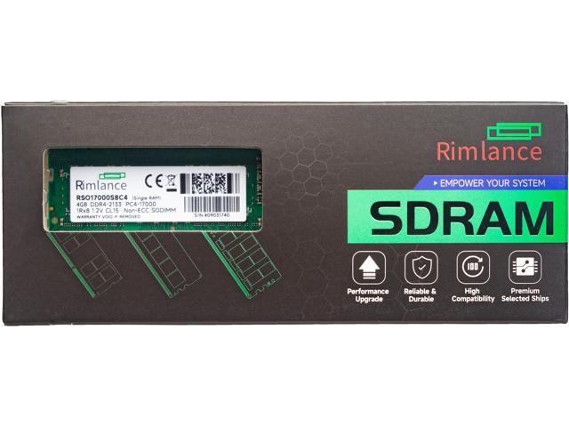 Click here for Rimlance 4GB (1X4GB) 1.2V DDR4 2133MHZ PC4-17000 S... prices