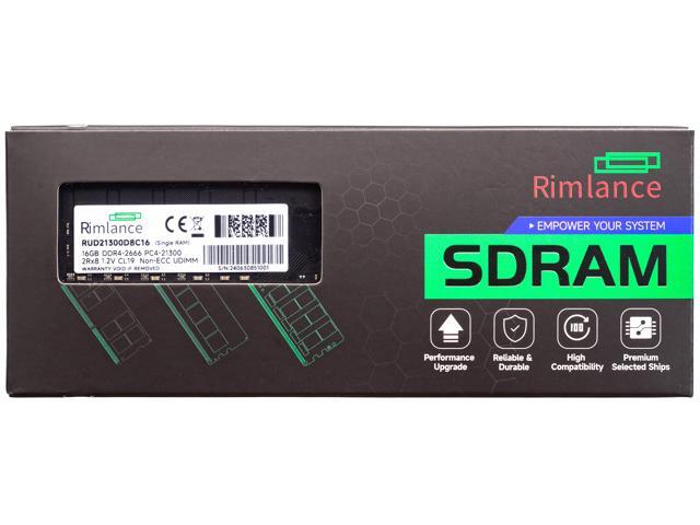 Click here for Rimlance 16GB (1X16GB) 1.2V DDR4 2666MHZ PC4-21300... prices