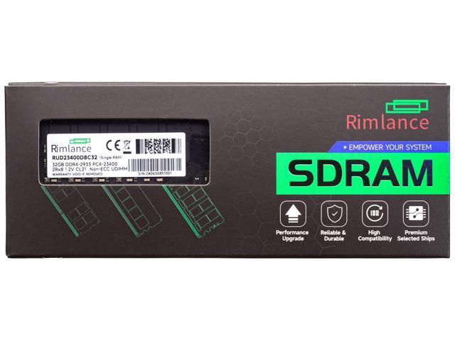 Click here for Rimlance 32GB (1X32GB) 1.2V DDR4 2933MHZ PC4-23400... prices