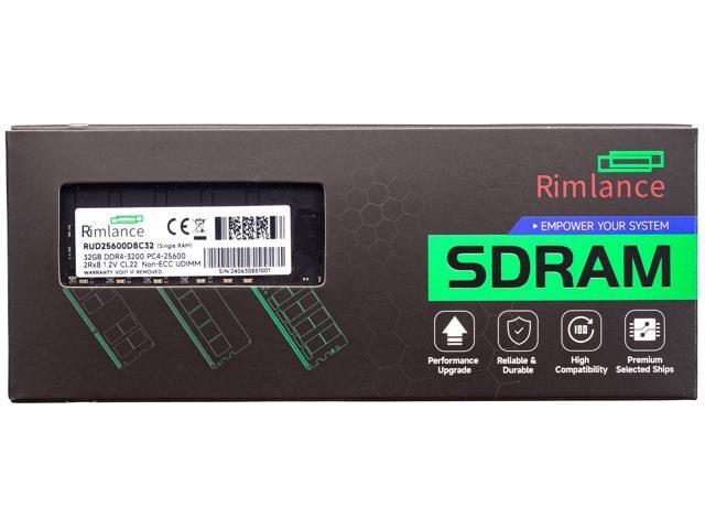 Click here for Rimlance 32GB (1X32GB) 1.2V DDR4 3200MHZ PC4-25600... prices