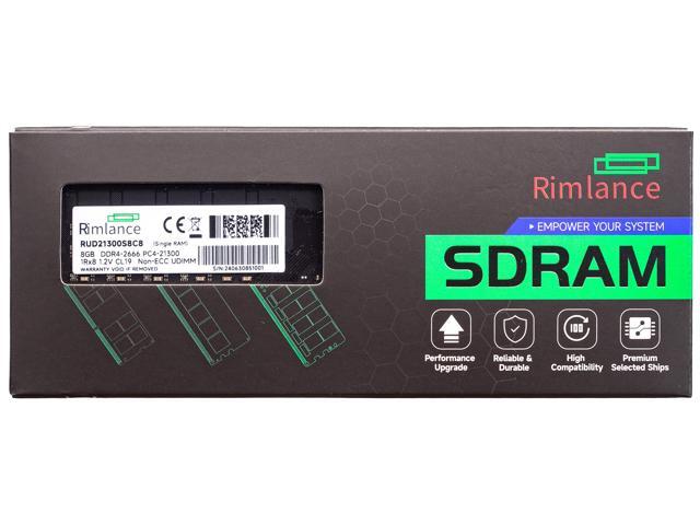 Click here for Rimlance 8GB (1X8GB) 1.2V DDR4 2666MHZ PC4-21300 U... prices