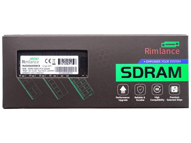Click here for Rimlance 8GB (1X8GB) 1.2V DDR4 3200MHZ PC4-25600 U... prices