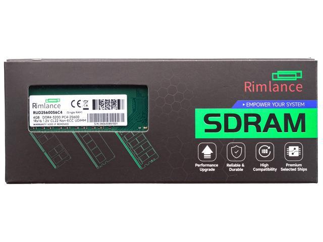 Click here for Rimlance 4GB (1X4GB) 1.2V DDR4 2666MHZ PC4-21300 U... prices