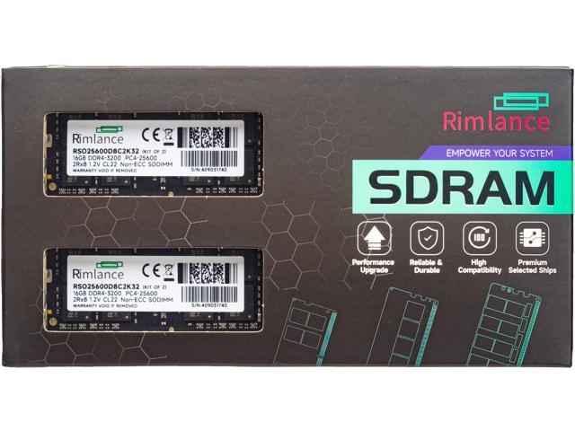 Click here for Rimlance 32GB (2X16GB) 1.2V DDR4 3200MHZ PC4-25600... prices