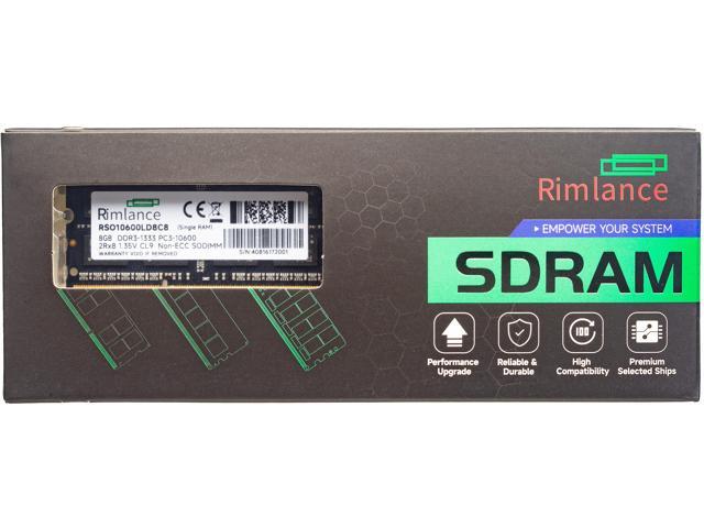 Click here for Rimlance 8GB (1X8GB) 1.35V DDR3 1333MHZ PC3-10600... prices