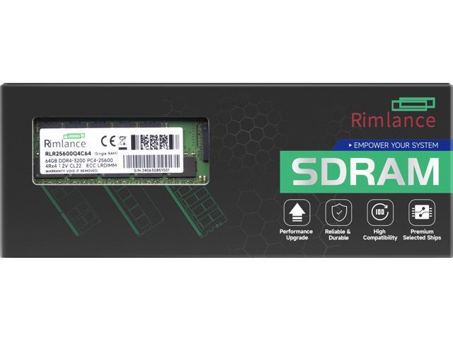 Click here for Rimlance 64GB (1X64GB) 1.2V DDR4 3200MHZ PC4-25600... prices