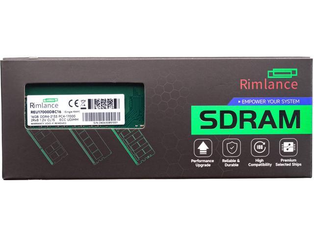 Click here for Rimlance 16GB (1X16GB) 1.2V DDR4 2133MHz PC4-17000... prices