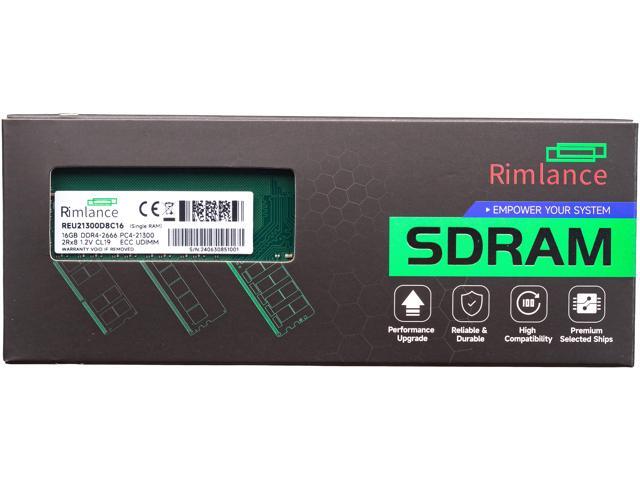Click here for Rimlance 16GB (1X16GB) 1.2V DDR4 2666MHz PC4-21300... prices