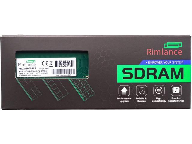 Click here for Rimlance 8GB (1X8GB) 1.2V DDR4 2666MHz PC4-21300 E... prices