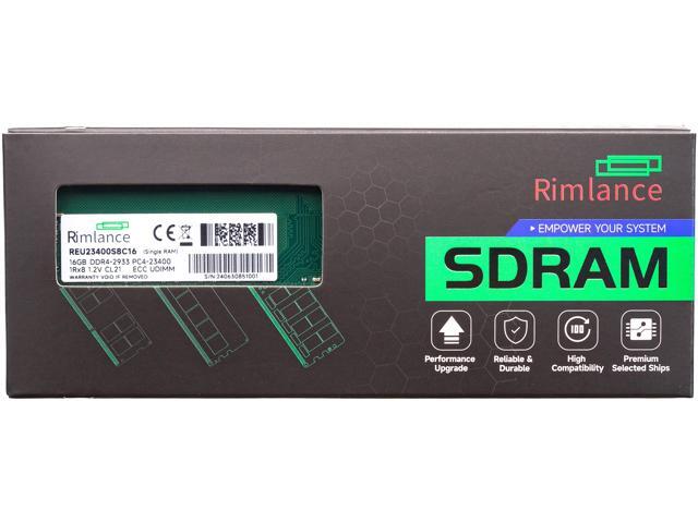 Click here for Rimlance 16GB (1X16GB) 1.2V DDR4 2933MHz PC4-23400... prices