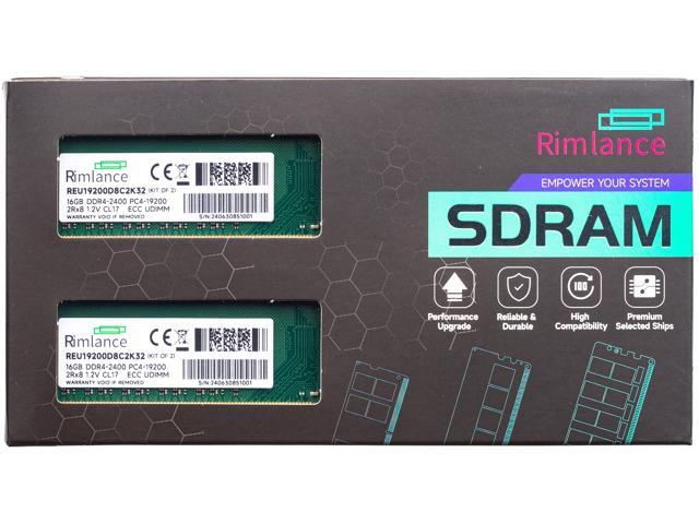 Click here for Rimlance 32GB (2X16GB) 1.2V DDR4 2400MHz PC4-19200... prices
