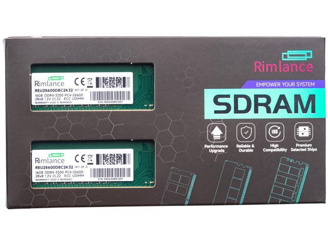 Click here for Rimlance 32GB (2X16GB) 1.2V DDR4 3200MHz PC4-25600... prices