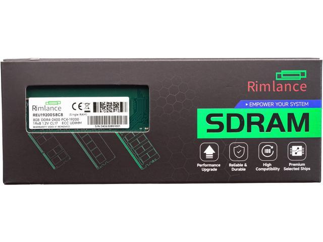 Click here for Rimlance 8GB (1X8GB) 1.2V DDR4 2400MHz PC4-19200 E... prices