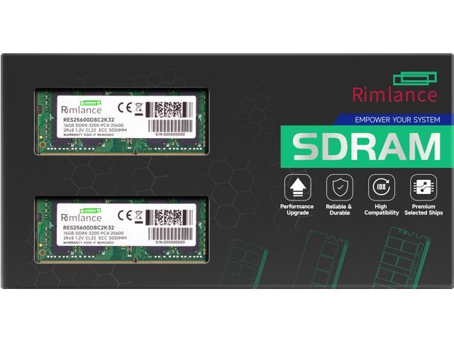 Click here for RIMLANCE RAM 32GB (2X16GB) 1.2V DDR4 3200MHz PC4-2... prices