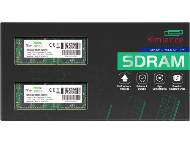 Click here for RIMLANCE RAM 32GB (2X16GB) 1.2V DDR4 2400MHz PC4-1... prices