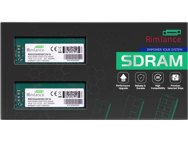 Click here for RIMLANCE RAM 16GB(2X8GB) DDR4 3200MHz PC4-25600 1R... prices
