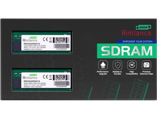 Click here for RIMLANCE RAM 32GB(2X16GB) DDR4 3200MHz PC4-25600 2... prices