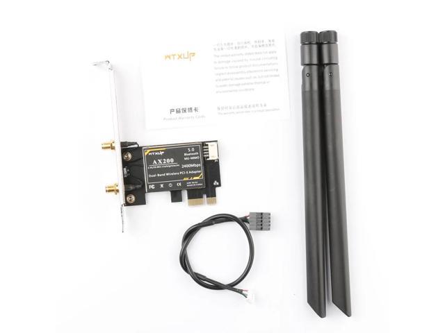 Click here for 2974Mbps Wifi6 Dual Band Desktop PCIe Intel AX200... prices