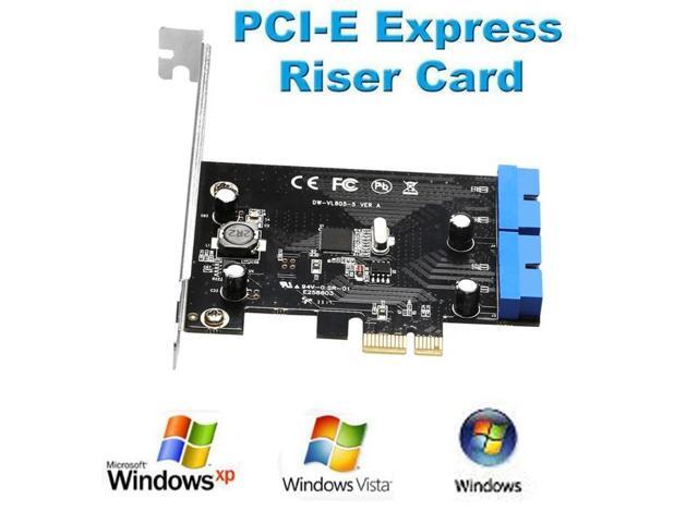 Click here for Super Speed pcie to 2 Port 19Pin USB 3.0 Riser Car... prices