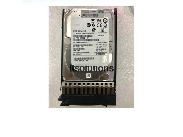 Click here for For HP 507610-B21 508009-001 500GB 6G SAS 7.2K SFF... prices