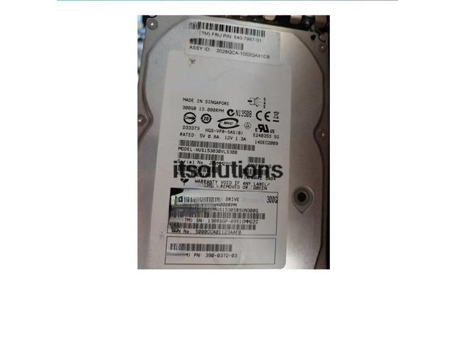Click here for For Sun 300GB 15K 3.5 SAS J4400 hard drive 540-798... prices