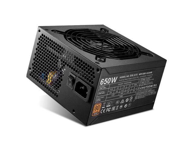 Click here for For Cooler Master Brand MWE BRONZE 650 ATX Back-li... prices
