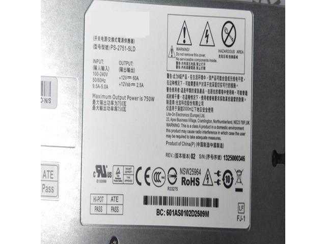 Click here for For Liteon 750W Switching Power Supply PS-2751-5LD prices